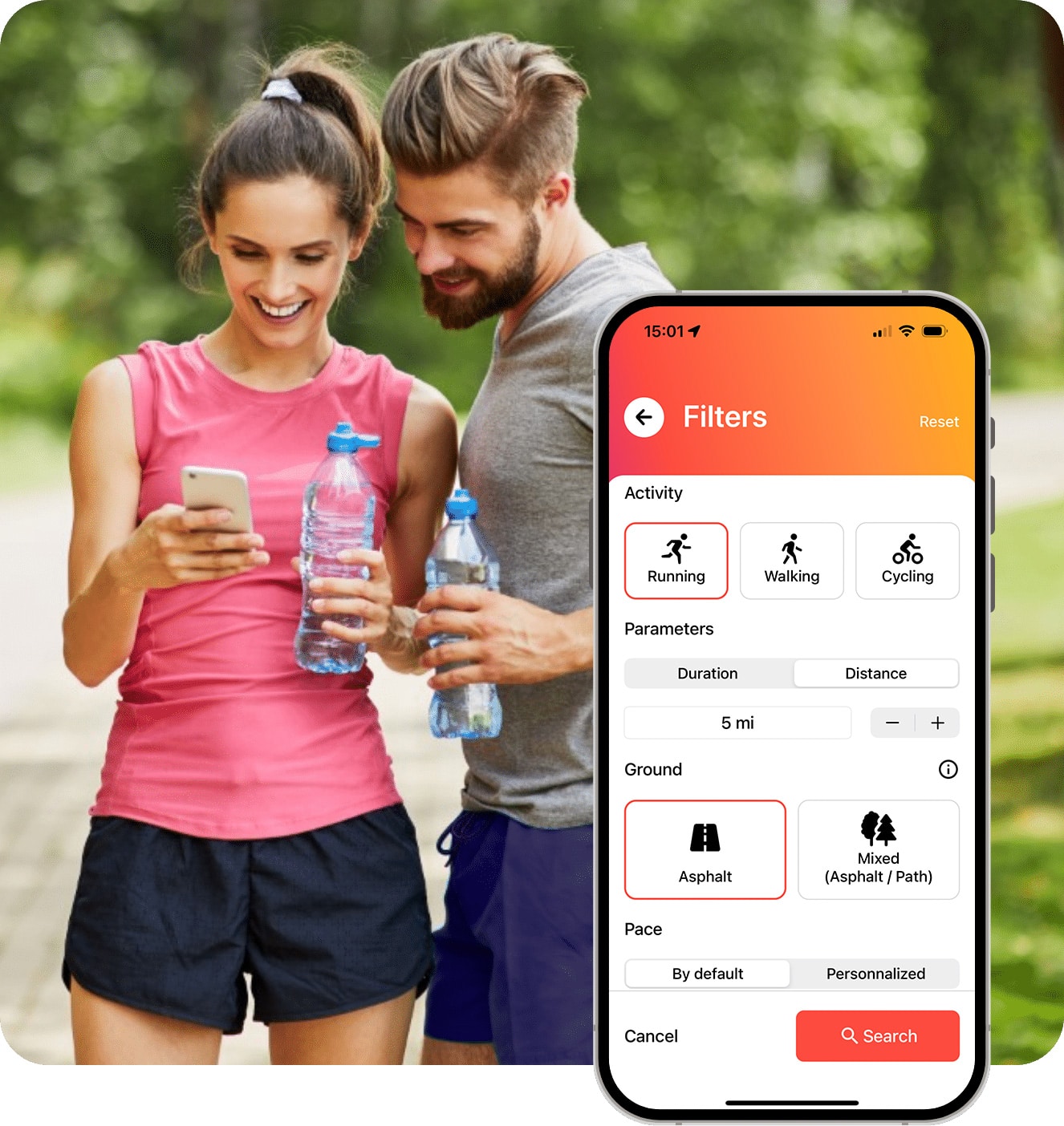 RunnrZ : Find custom running routes in seconds